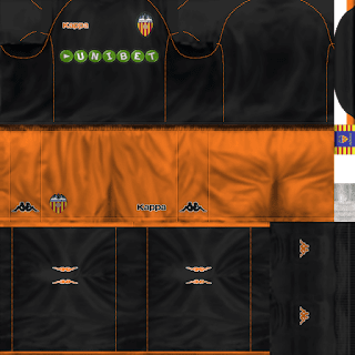 PES 6 botines y kit: NUEVA KIT DEL VALENCIA